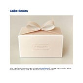 Cake boxes | PDF