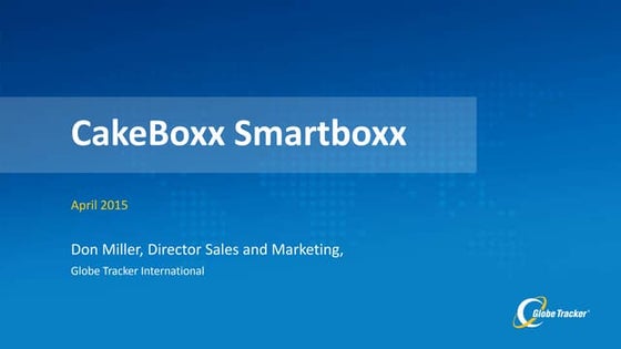 Vodafone m2 m globe tracker final | PDF