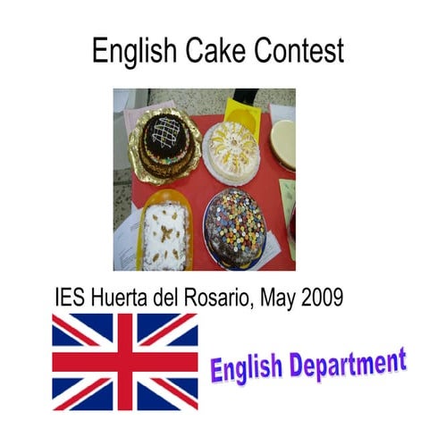 English Cake Contest | PDF