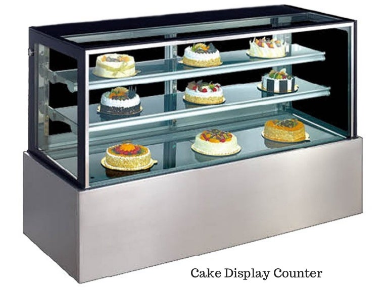 Cake Display Counter Design by Ak Service & Food Equipment.