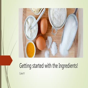 Cake powerpoint | PPT