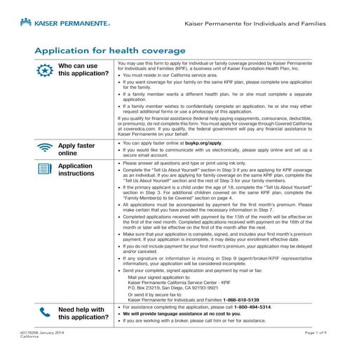 2014 KPIF Application | PDF