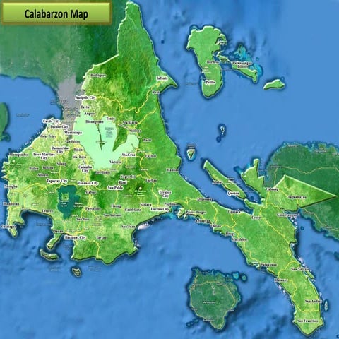 Calabarzon map | PPT