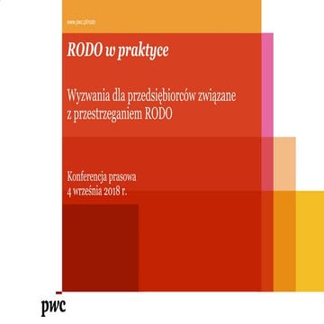 Cała prawda o RODO w praktyce | PDF