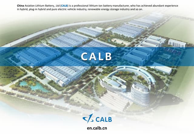 Calb battery energy storage system | PDF