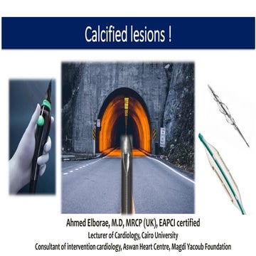 Calcified coronary lesions management tips and tricks | PDF