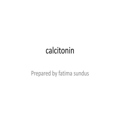 calcitonin.pptx