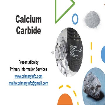 Calcium carbide | PPT
