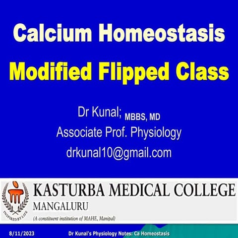Calcium Homeostasis 2019 Modified Flipped Class.pptx