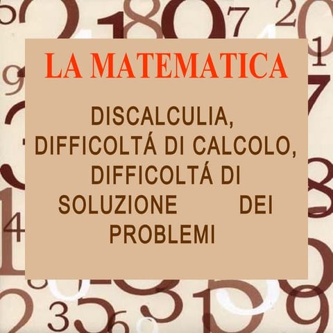 Calcolo | PPT