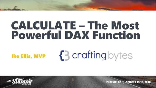 Introduction to DAX | PPTX