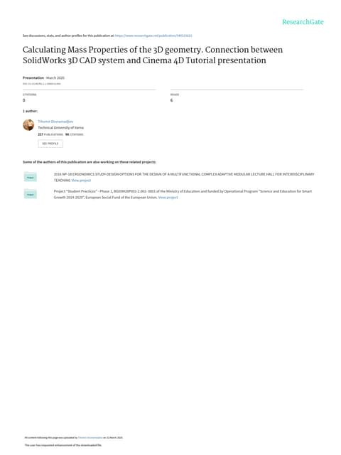 Tutorial presentation. Creating 3D Lifebuoy with Cinema 4D. Part 1 ...