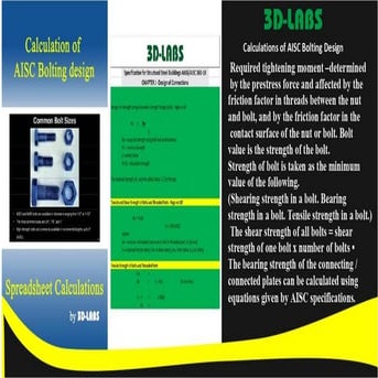 Calculation of AISC Bolting design in UK.pdf