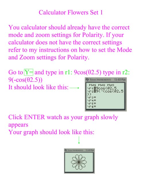 Create A Horizontal Line Using Your Graphing Calculator | PDF ...