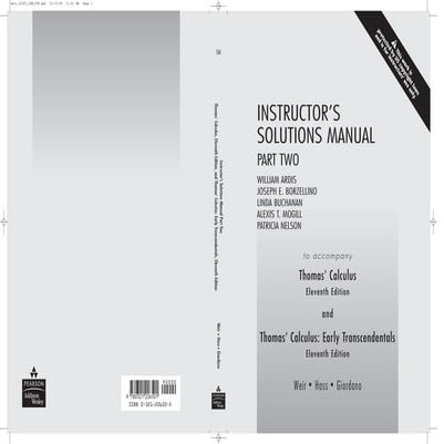 Calculo Thomas (Solutions).pdf
