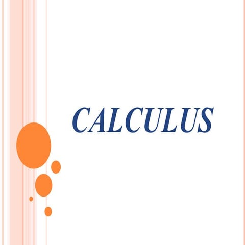 Calculus | PPT