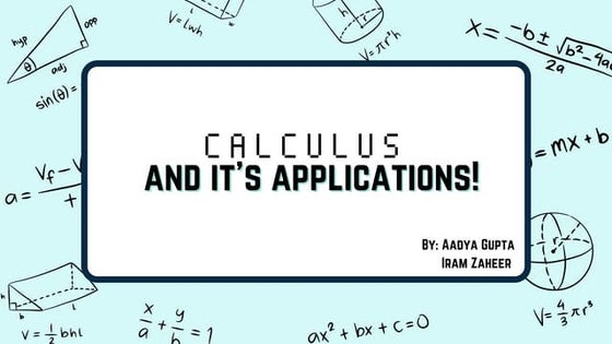 Calculus: Real World Application of Limits | PPTX