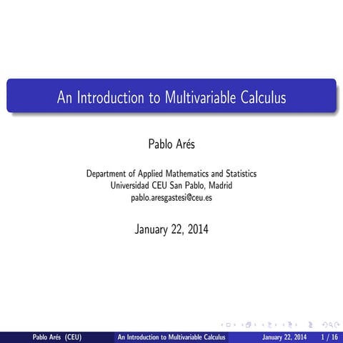 Calculus intro | PPT