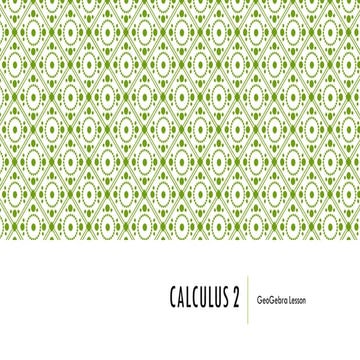 Calculus 2 pertemuan 6 a | PDF