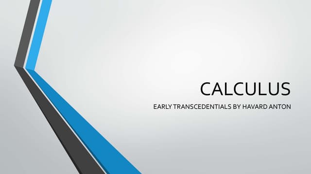 Limits and continuity powerpoint | PPTX