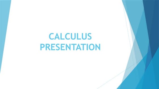 Maths Investigatory Project Class 12 on Differentiation | PPT