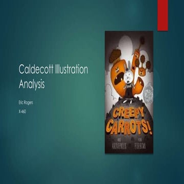 Caldecott illustration analysis | PPTX