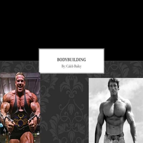 Caleb Bailey Bodybuilding Project | PPT