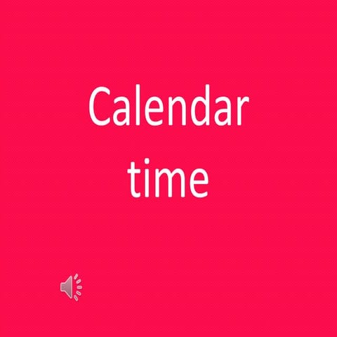 Calendar c | PPTX
