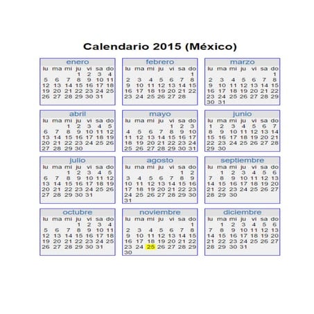 Calendar creator | PDF
