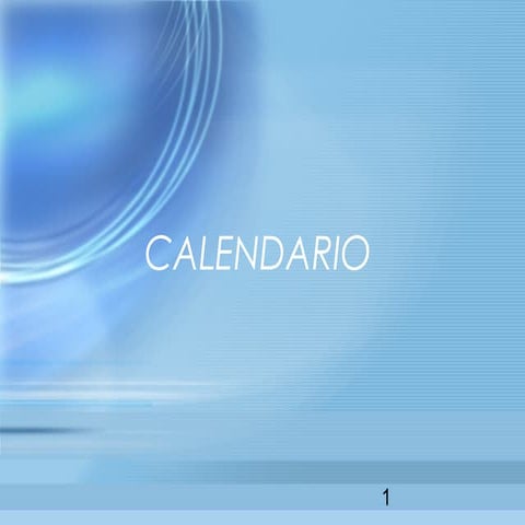 Calendario | PPT