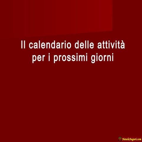 Calendario delle-feste | PPT
