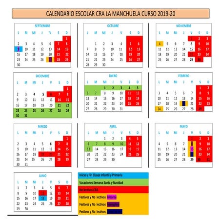 Calendario cra 19 20[30785] | PDF