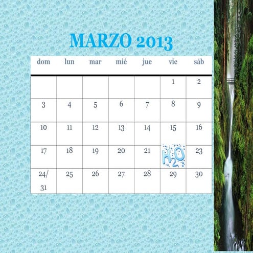 Calendario de marzo | PDF
