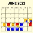 Calendar June July.pptx