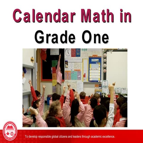 Calendar math presentation | PPT