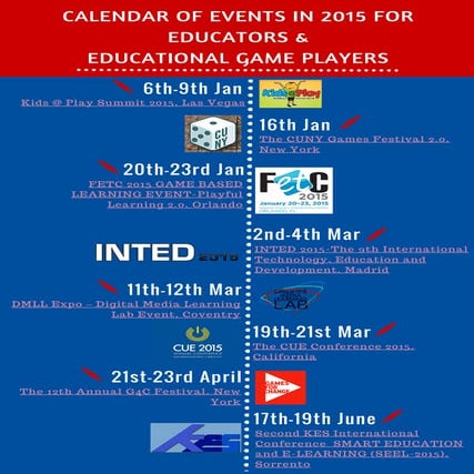 Educational, Serious and Simulation Games Showcase - Calendar of Events ...