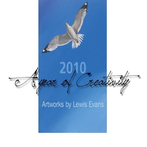 A Year of Creativity - Lewis Evans 2010 art calendar | PPS