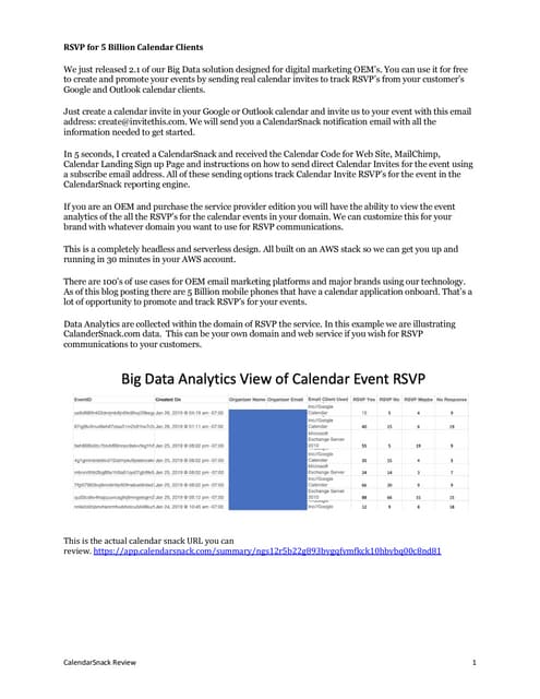 Adding calendar invites to a Streaming Landing Page in 10 Seconds by ...