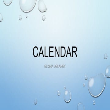 Calendar updated december | PPT