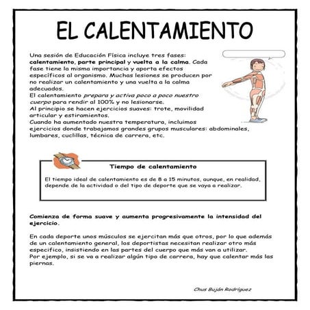 Calentamiento | PDF