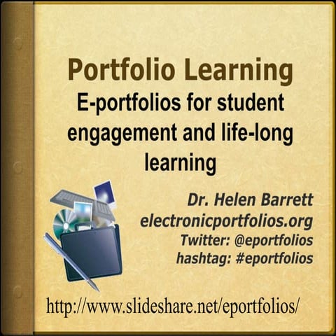 Using myBlueprint to develop an Experiential Learning Portfolio | PPTX