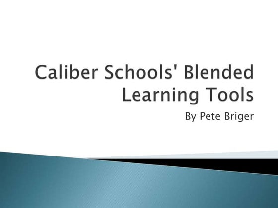 Caliber Schools Introduces K-12 Nest at Beta Academy | PPT