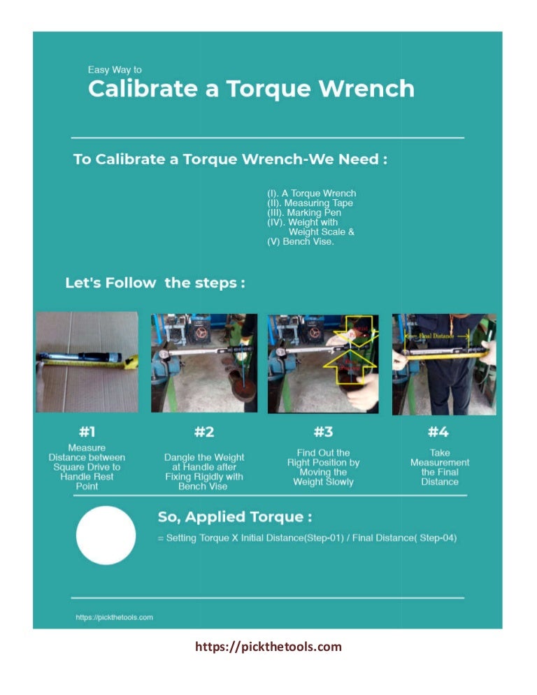 Calibrate torque wrench