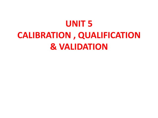 SAP PM: Test Equipment Management/Calibration process | DOCX