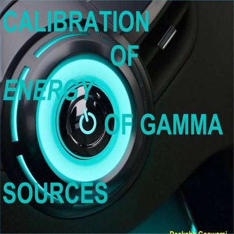 Calibration of energy | PPTX