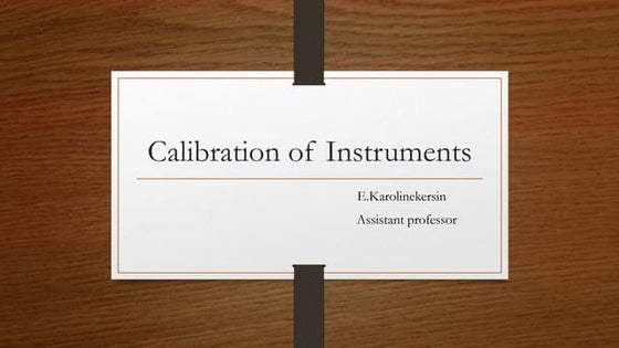 SAP PM: Test Equipment Management/Calibration process | DOCX ...