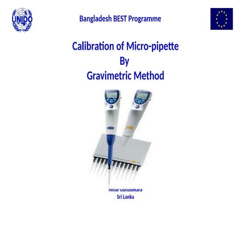 How To Calibrate Your Micropipette | PDF