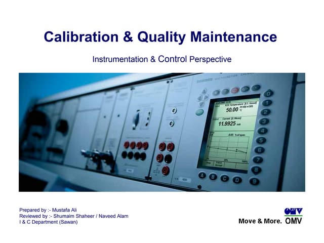 SAP PM: Test Equipment Management/Calibration process | DOCX