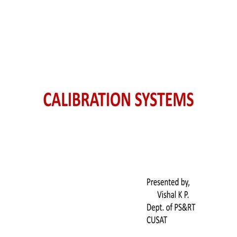 Calibration systems for extruded pipes | PPTX