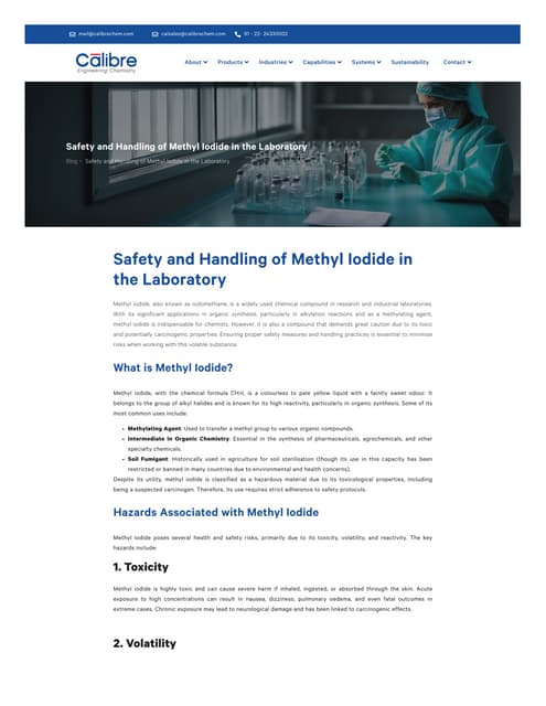 Unveiling Iodine’s Role in Modern Science | PDF